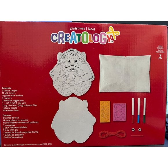 Creatology | Other | Creatology Christmas Sewing Craft Kit Monster Ages ...
